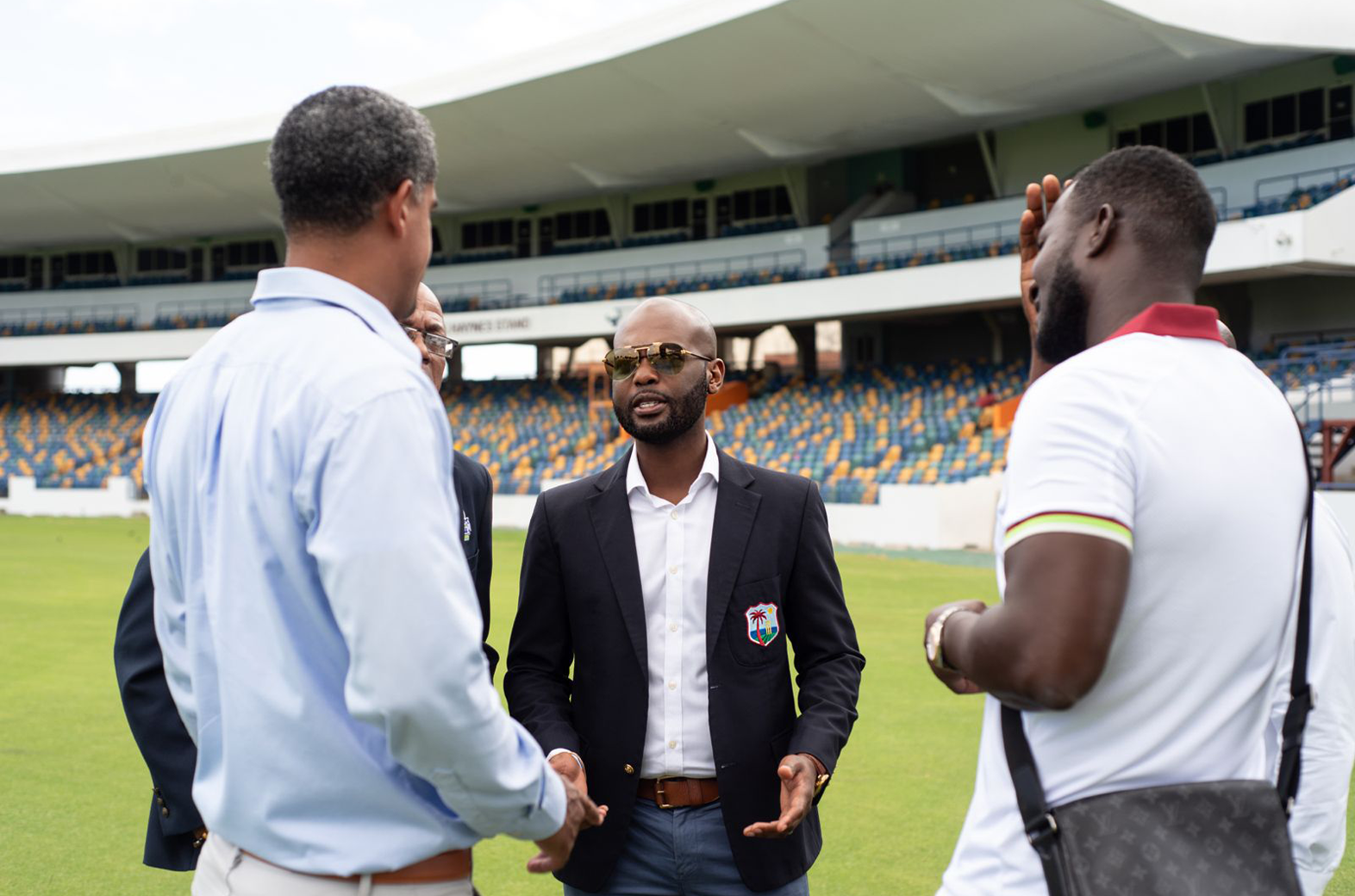 DR. SHALLOW VISITS KENSINGTON OVAL AS THEY PREPARE FOR THE ICC MEN'S ...