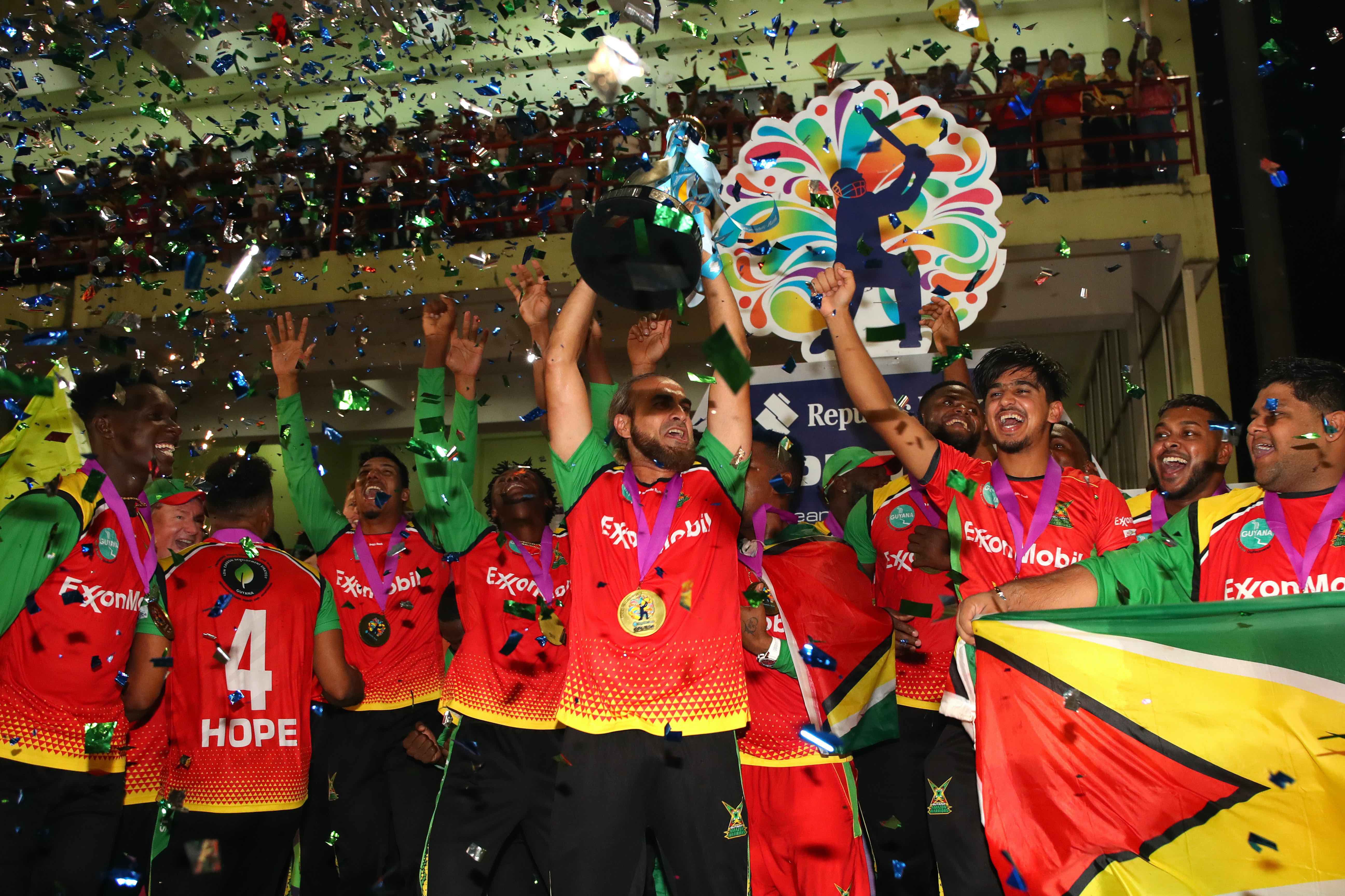 Guyana Amazon Warriors crowned champions Caribbean Premier League 2023 ...