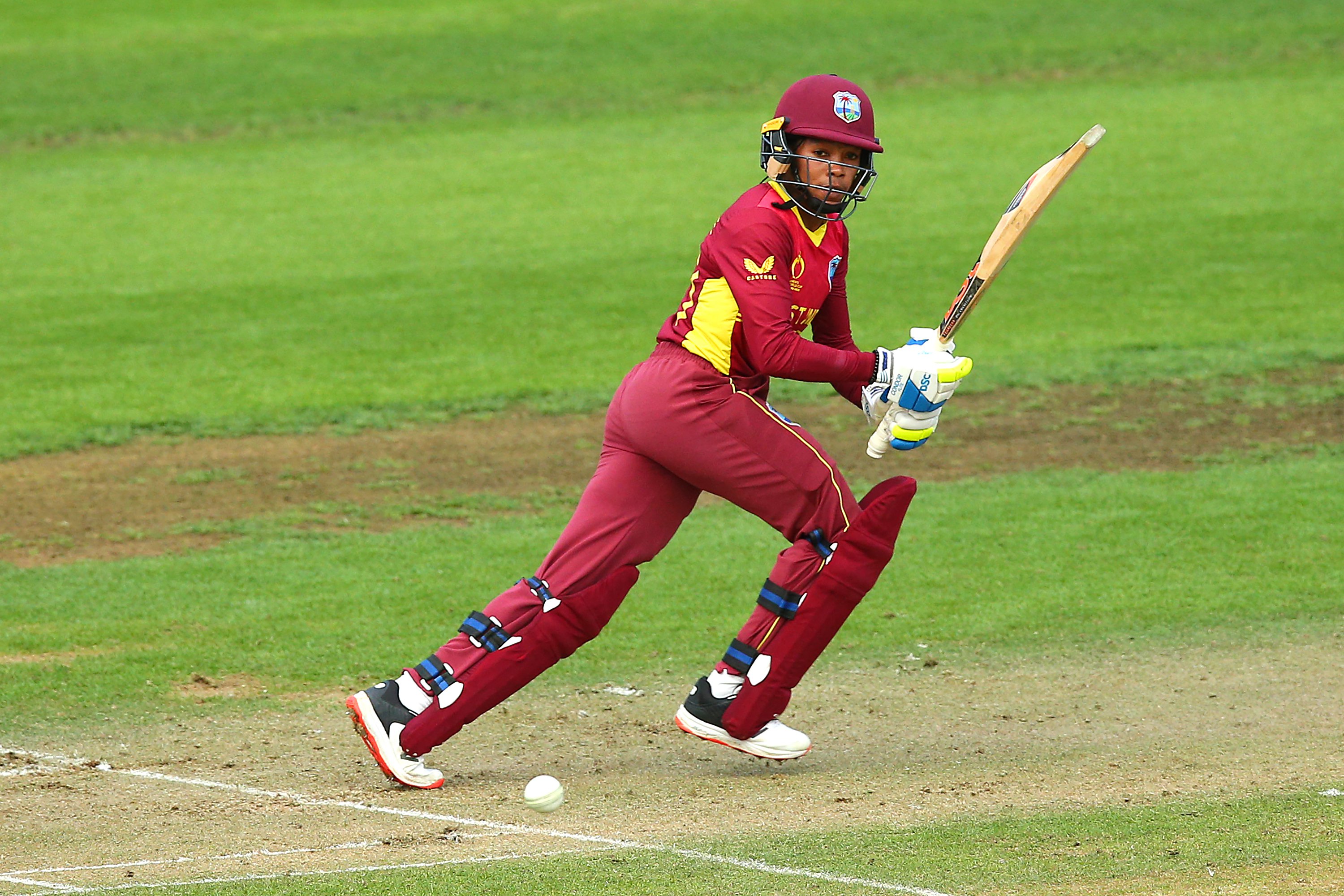 Runs, wickets, catches, stumpings, all part of the job for Campbelle ...