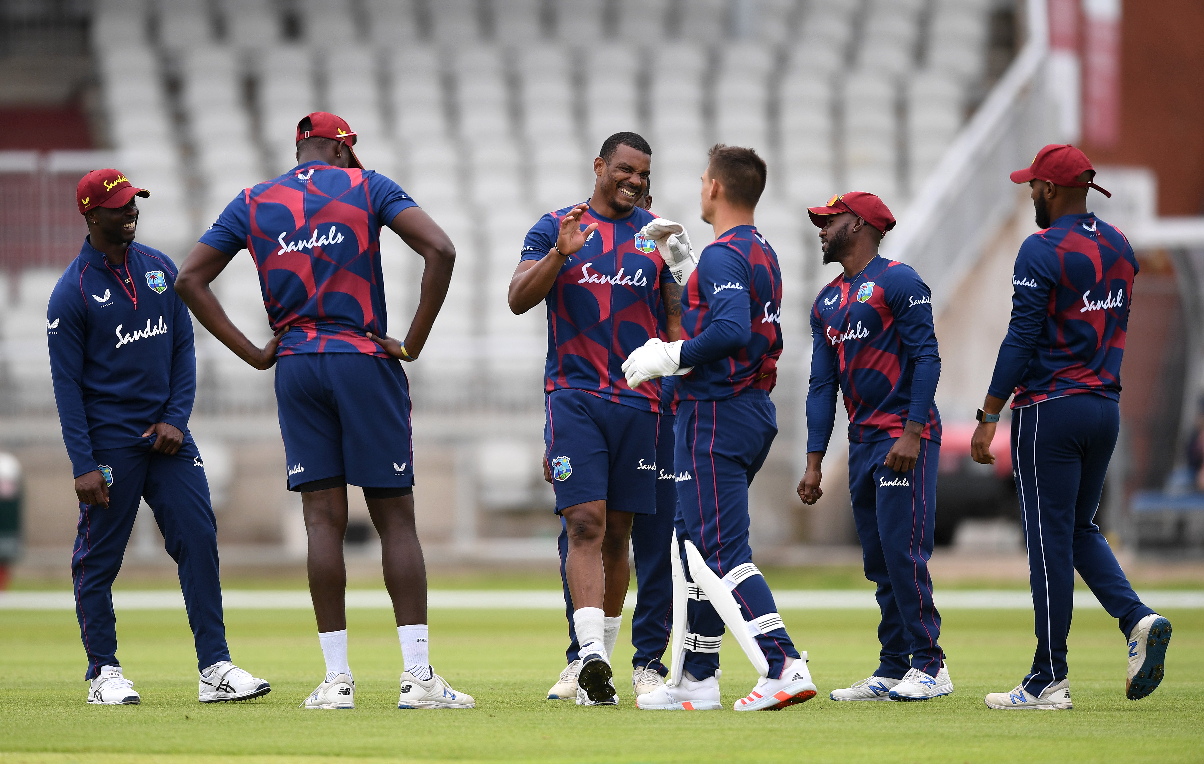 Solid start with bat and ball on opening day of warm-up match | Windies ...