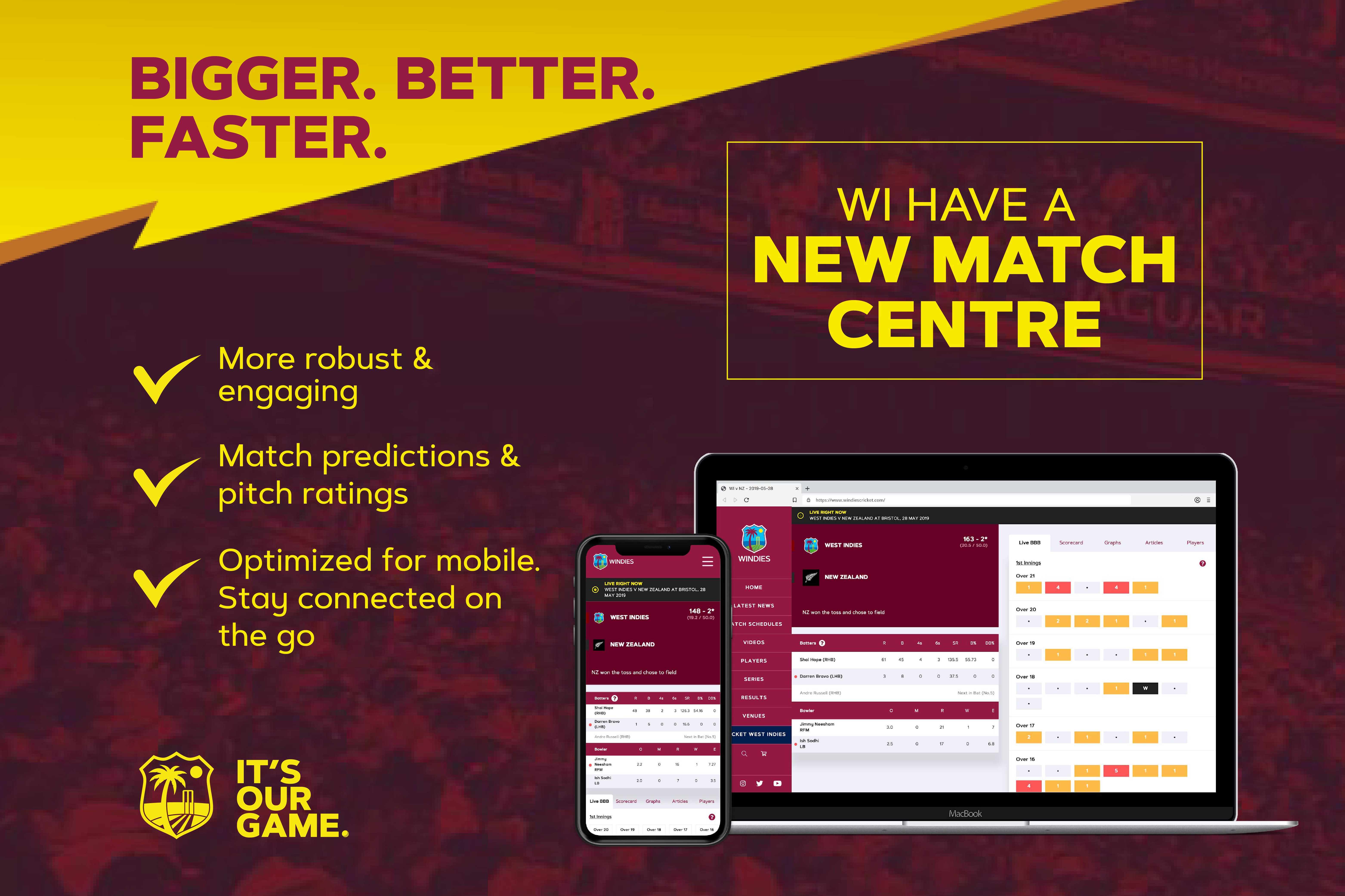 CWI LAUNCHES GROUND-BREAKING “LIVE” MATCH CENTRE AHEAD OF ICC CWC 2019 ...