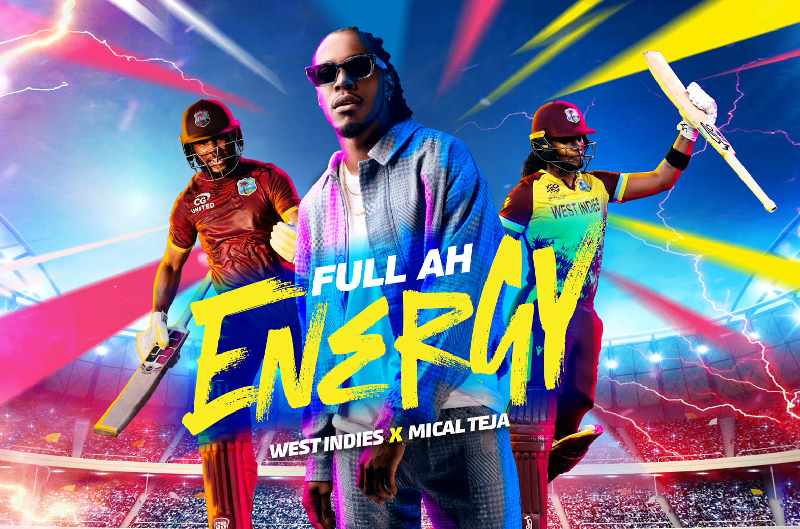 CWI Launches “Full Ah Energy” as the official West Indies Team anthem ...
