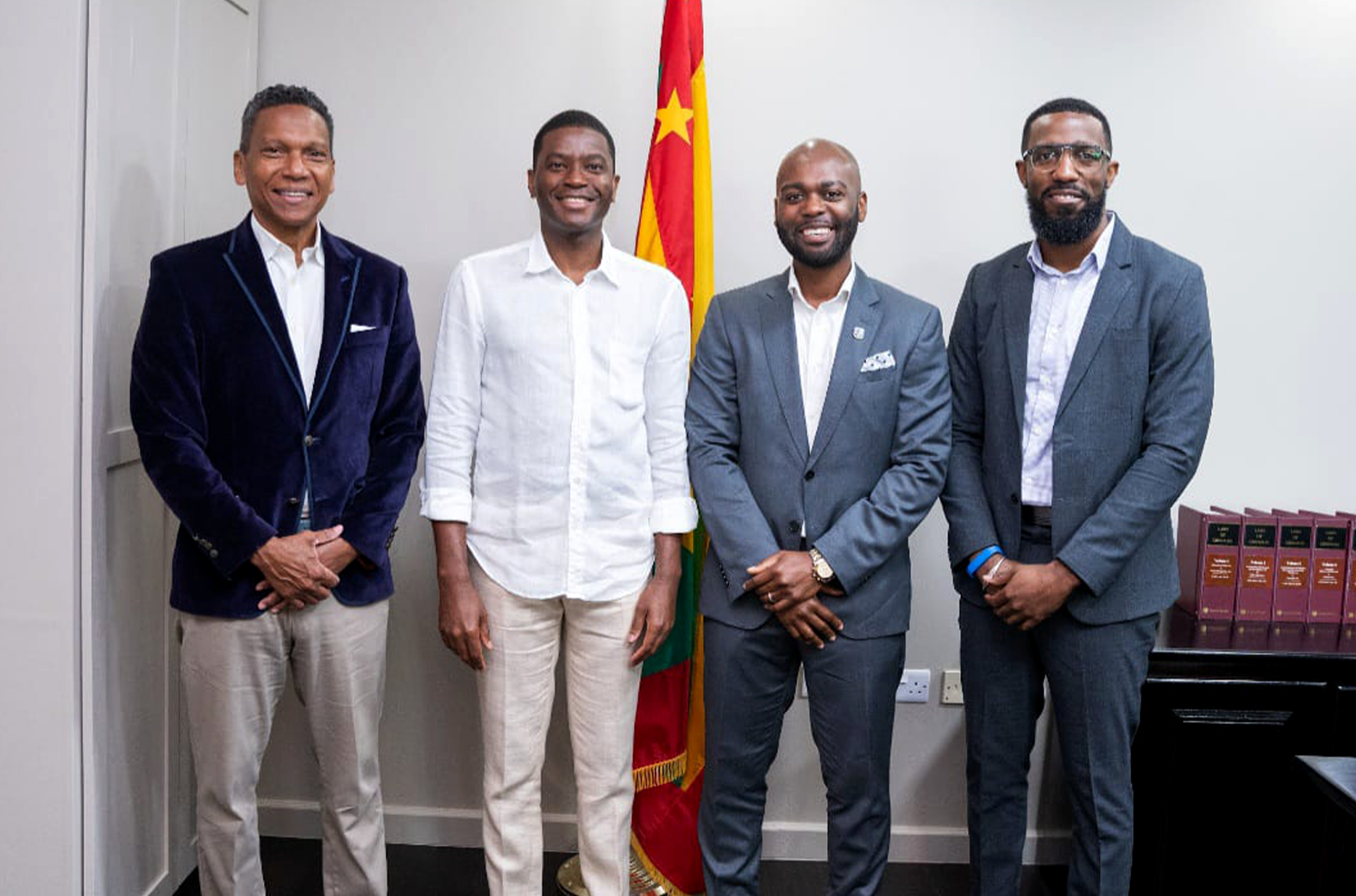 CRICKET WEST INDIES PRESIDENT DR. KISHORE SHALLOW LEADS DELEGATION TO ...