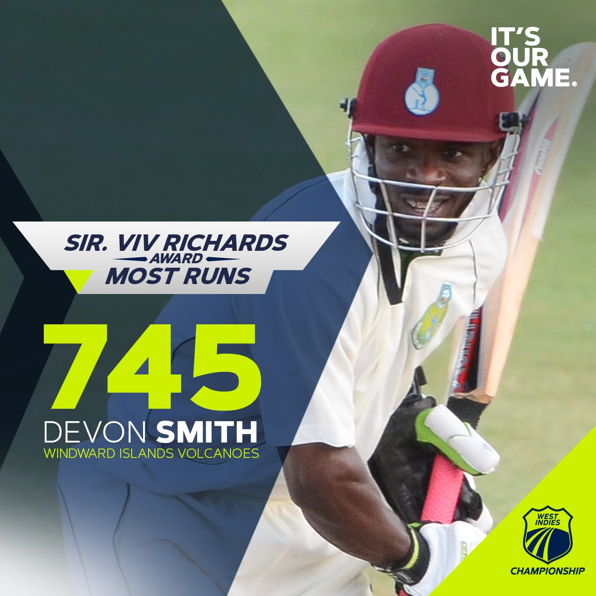 #WICHAMPS: SMITH, CORNWALL LEAD INCENTIVE AWARD WINNERS | Windies ...